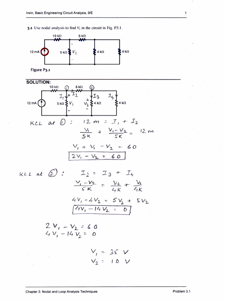 Circuit Analysis Chapter 3 Manual | PDF | Engineering | Electronic Design