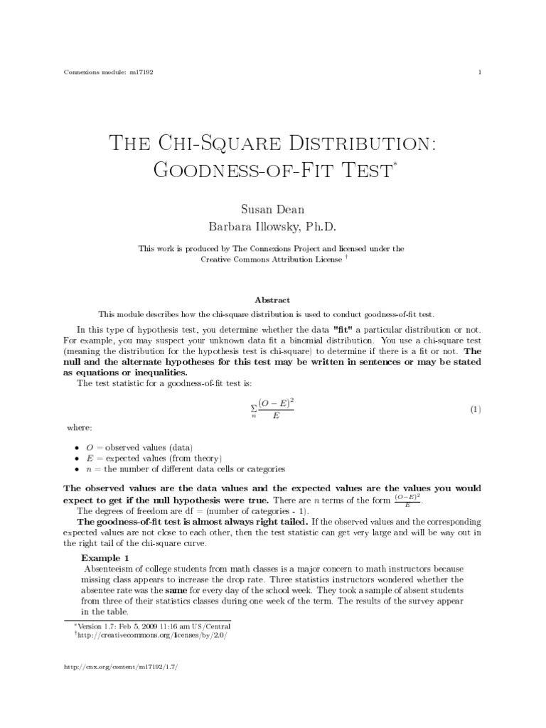 Chi Square Distribution | PDF | Statistical Hypothesis Testing | Chi ...
