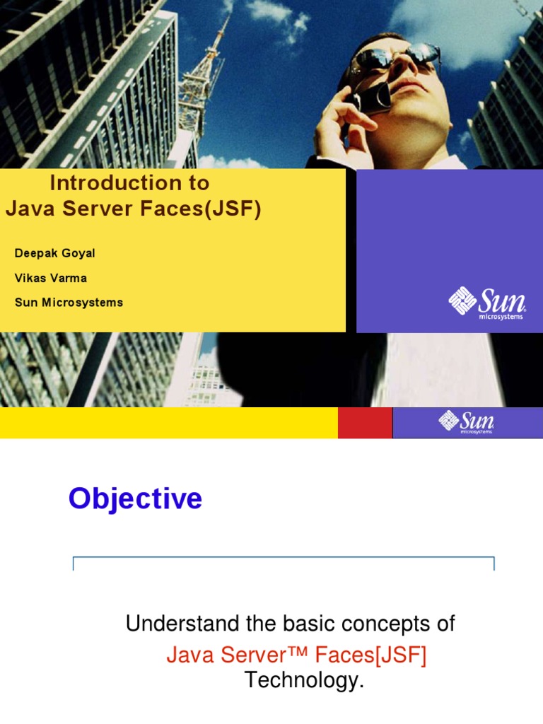 Introduction To Java Server Faces JSF Sun | PDF | Java Server Faces ... Introduction To Java Server Faces JSF Sun | PDF | Java Server Faces ...