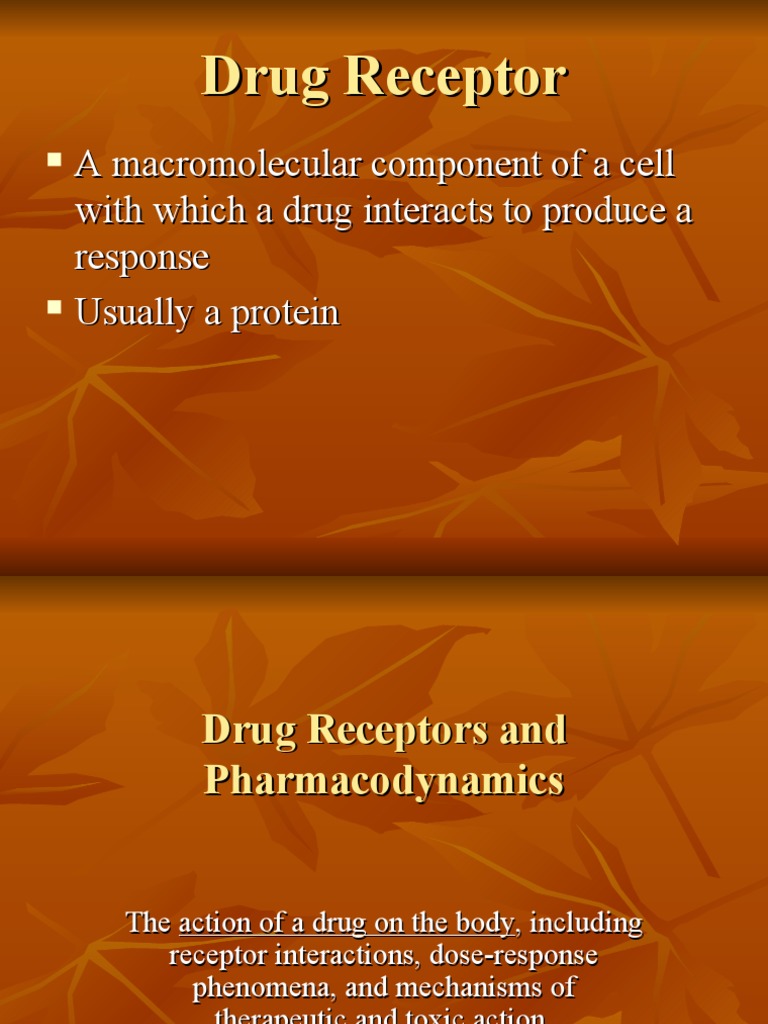 Receptor and Dose Response Curve | PDF | Receptor Antagonist | Receptor ...