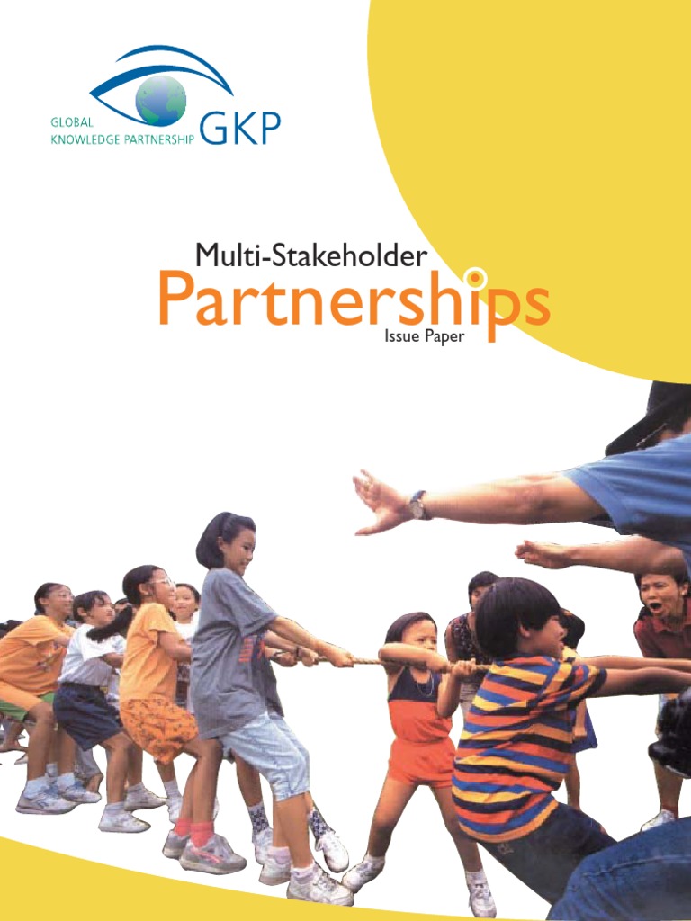 Partnerships: Multi-Stakeholder | PDF | Sustainability | Sustainable ...