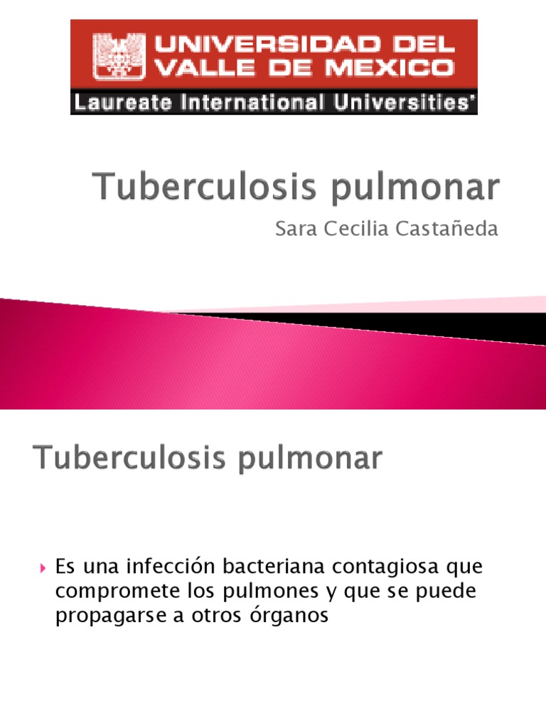 Tuberculosis Pulmonar | PDF | Tuberculosis | Rtt
