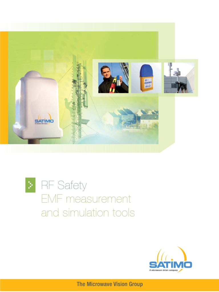 RF Safety: EMF Measurement and Simulation Tools | PDF | Antenna (Radio ...
