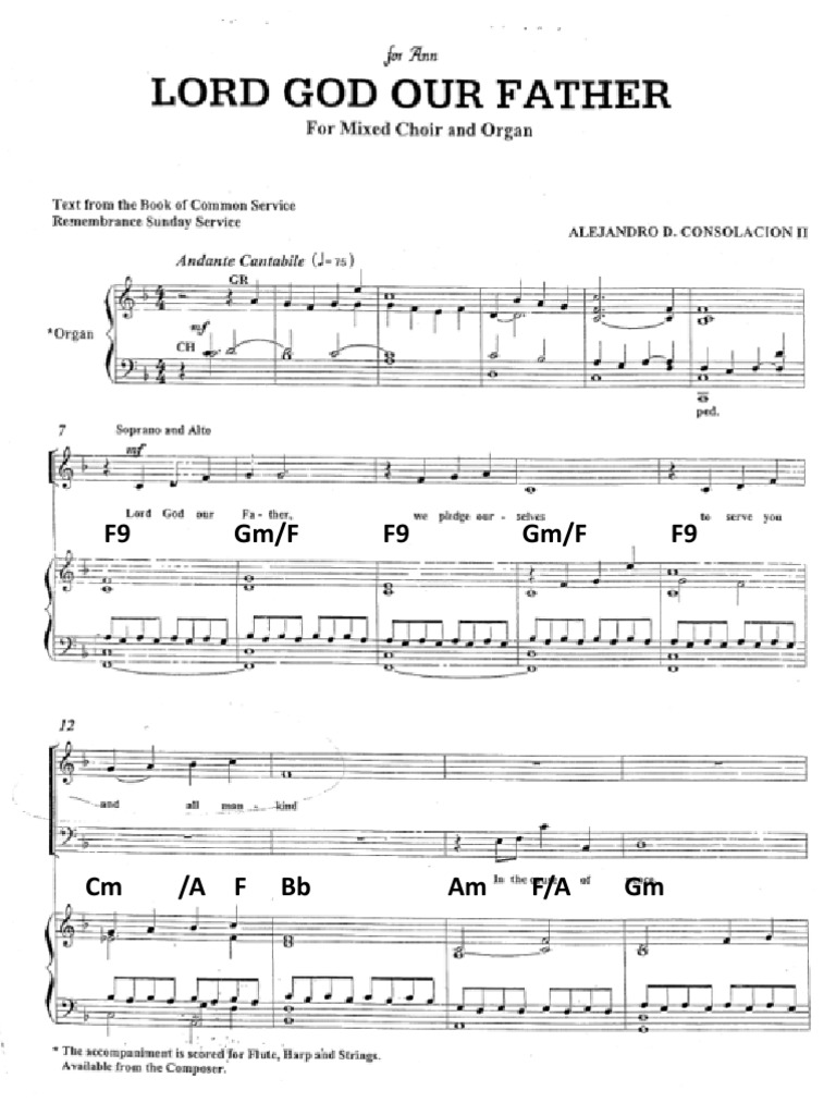 Lord God Our Father | PDF