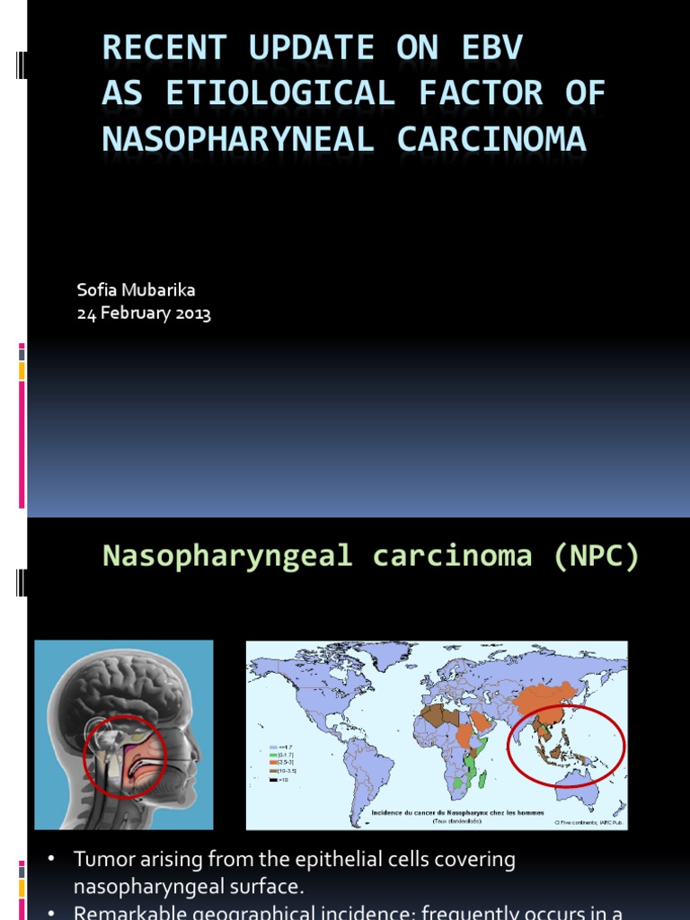 Biomarker of EBV-NPC | PDF | Carcinogenesis | Cancer