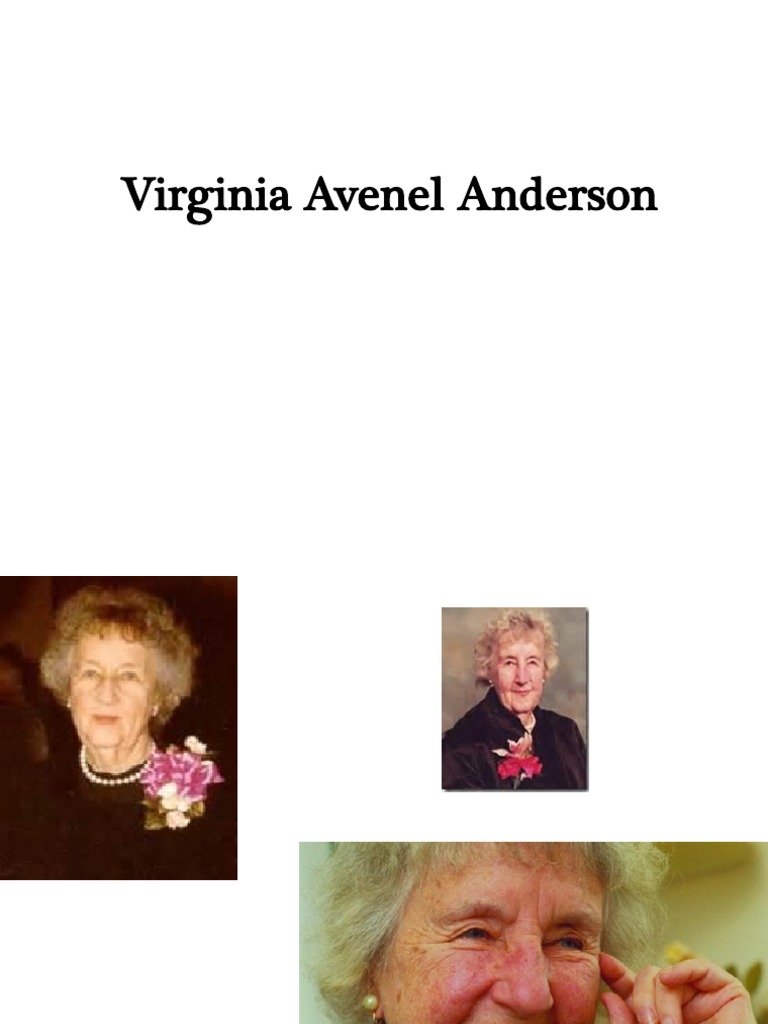 Virginia Avenel Anderson Edited | PDF