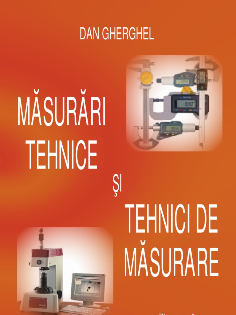 Masurari Tehnice Si Tehnici de Masurare