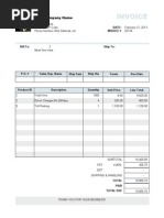 CIPL Shipping Document Overview | PDF | Economies