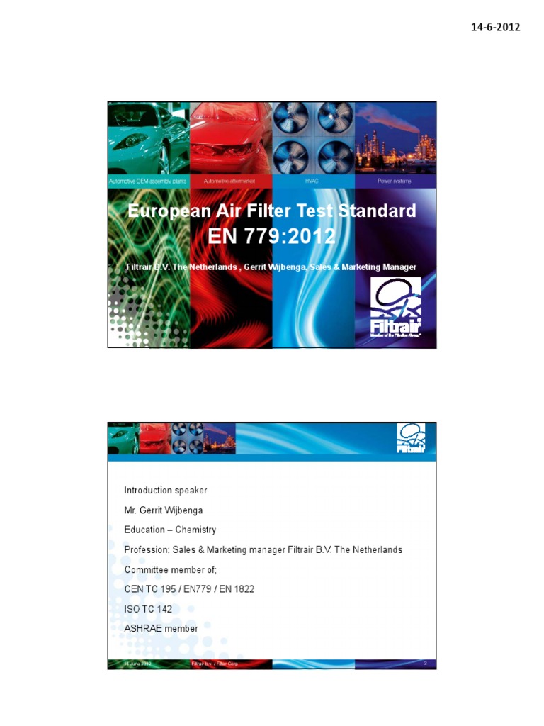 Din 779 | PDF | Dust | Certification