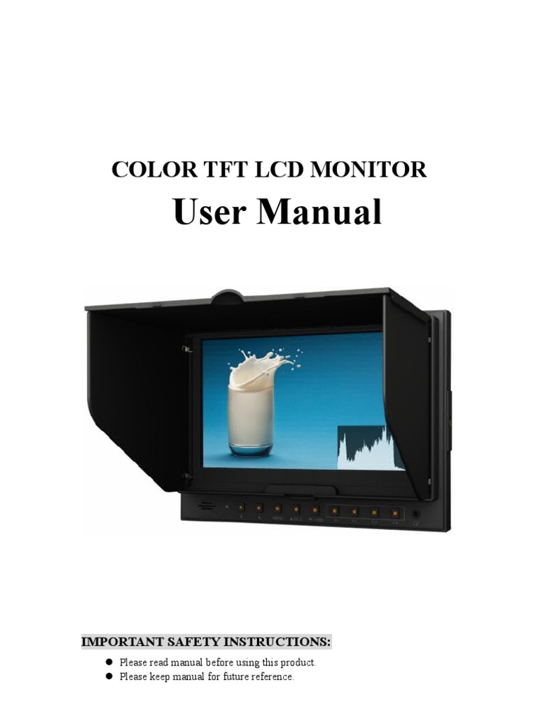 Lilliput Monitor 5D-II-P Instructions | PDF | Computer Monitor | Hdmi