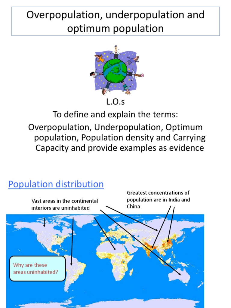 Overpopulation vs Underpopulation Explained | PDF | Human ...