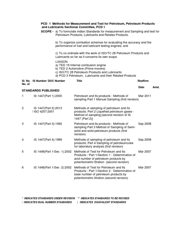 ISO 4257 LPG Sampling Standards | PDF | Asphalt | Petroleum