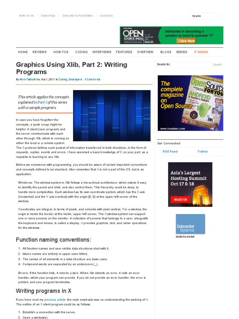 Graphics Using Xlib, Part 2s | PDF | Computing | Software