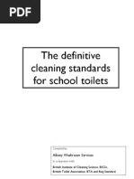 Appendix 1 BICSc Cleaning Standards Specifications | PDF | Hygiene | Nature