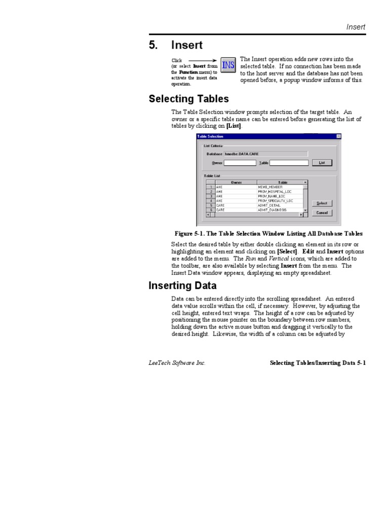 5 - Insertt | PDF | Spreadsheet | Table (Database)