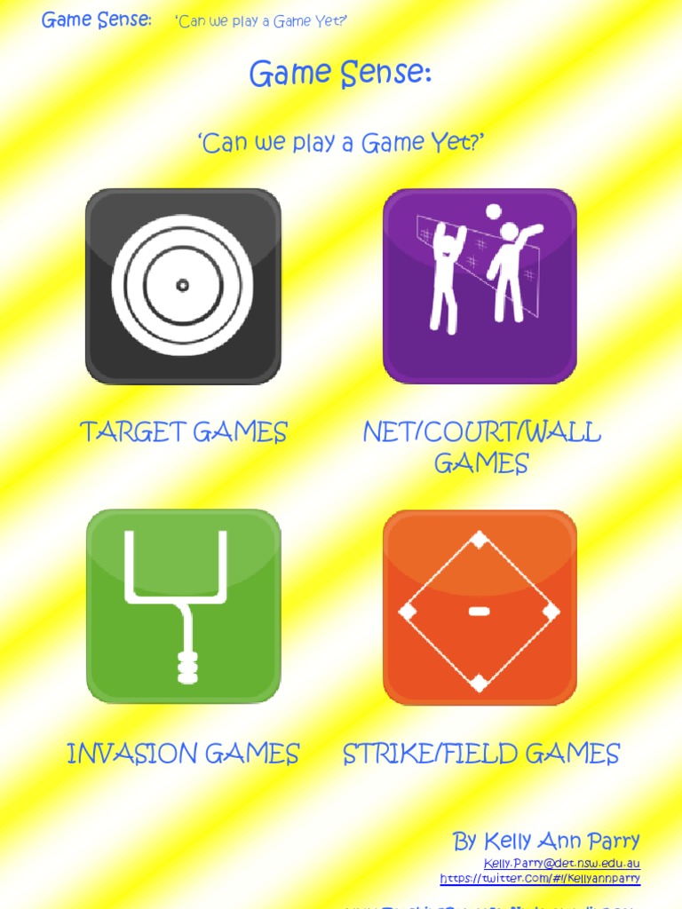 Game Sense: Fun and Skills Through Modified Games | PDF | Sports ...