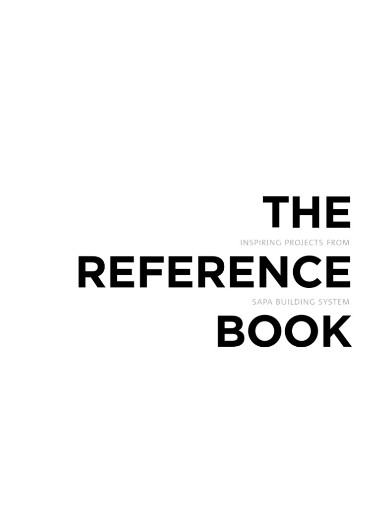 The Reference Book Vol1 - Inspiring Projects by Sapa Building System ...