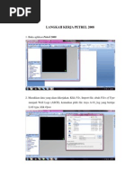 Tutorial Petrel Dan IP | PDF | Metode & Bahan Ajar | Teknologi & Rekayasa