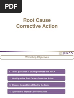 Root Cause & Corrective Action (RCCA) | PDF