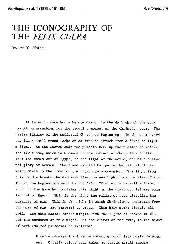 The Iconography of The Felix Culpa | PDF | Adam And Eve | Mary, Mother ...
