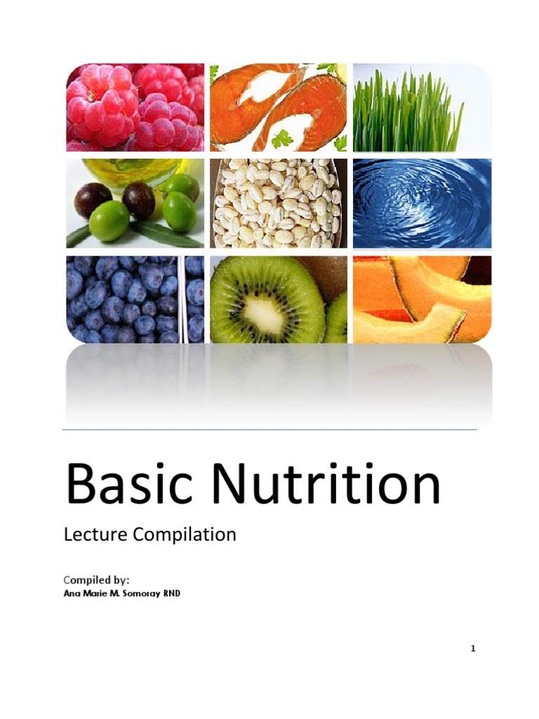 Basic Nutrition | PDF | Vitamin D | Vitamin A