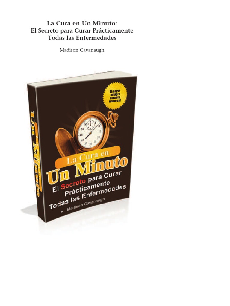 La Cura en Un Minuto - Madison - Cavanaugh - Ozonoterapia | PDF ...