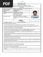Admit Card Template | PDF | Computing