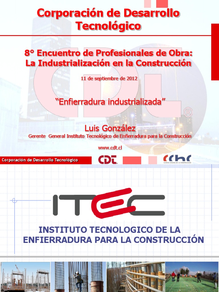 02 - Luis Gonzalez - Itec Pro Obra | Descargar gratis PDF | Logística ...