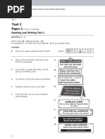 Cambridge A2 KEY Practice Tests | PDF