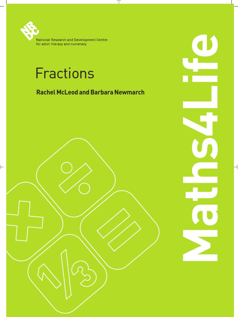 Fractions Booklet | PDF