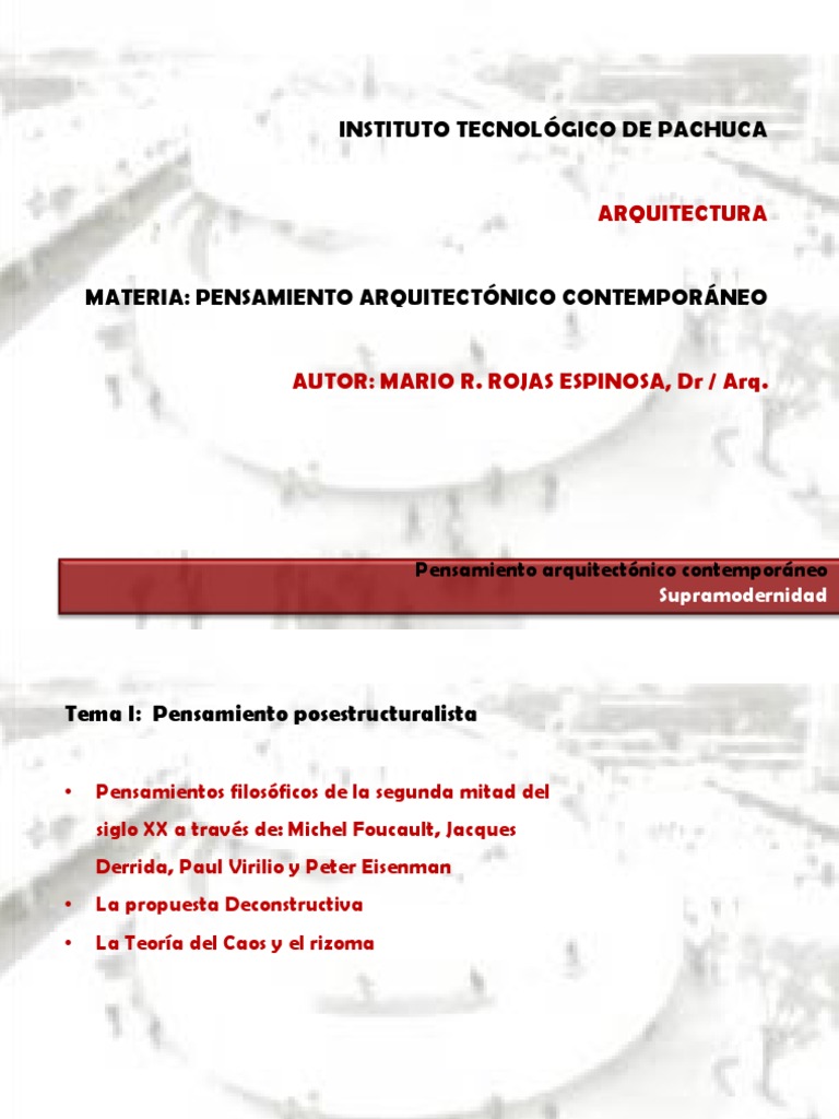 Supramodernidad en Arquitectura Contemporánea | PDF | Teorías ...