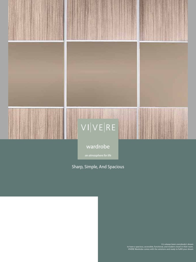 Wardrobe Catalog FINAL | PDF | Door | Jakarta