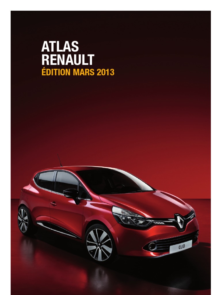 Atlas Renault 2013 : Chiffres et Faits Clés | PDF | Formule 1 | Renault