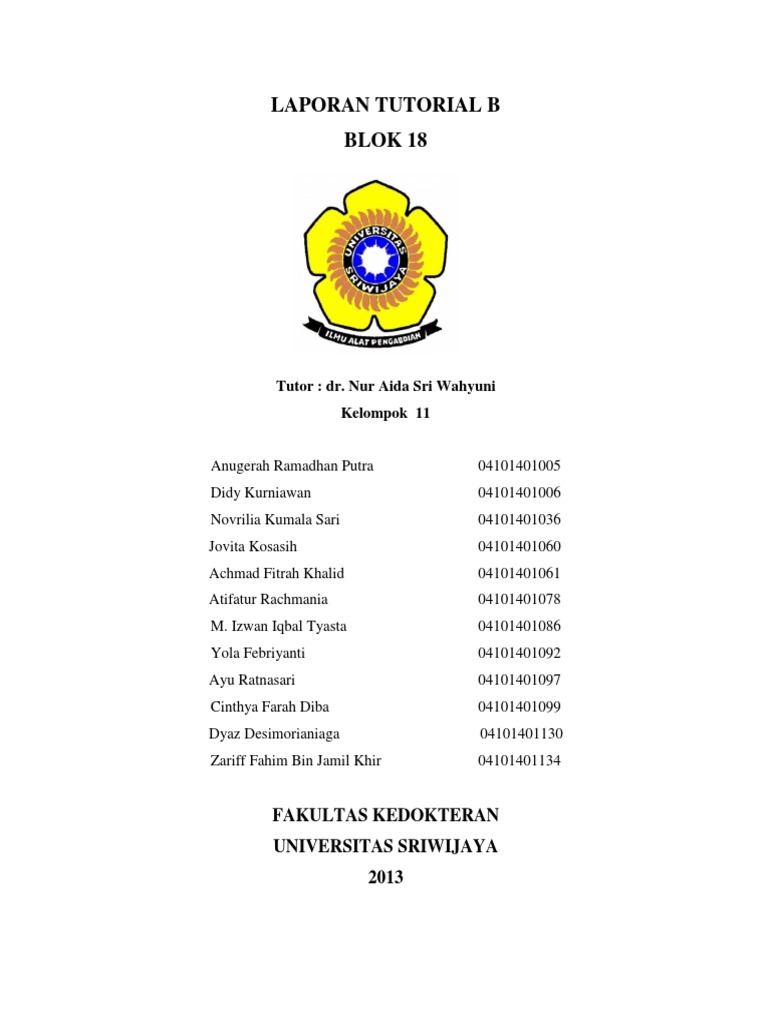 Laporan Skenario B Blok 18 | PDF