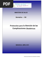 2017 Protocolo de Score Mamá y Claves Obstétricas | PDF | Muerte ...