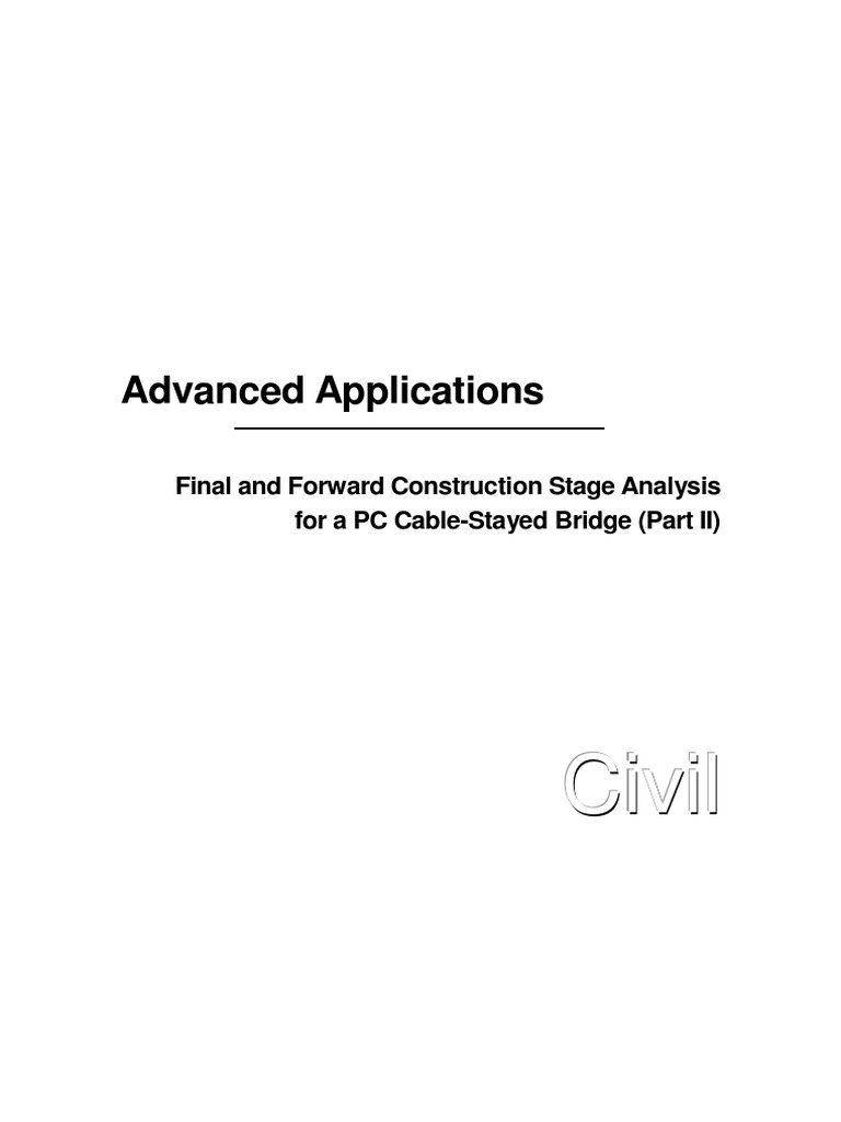 Bridge Construction Stage Guide | PDF