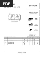 7410 Triple 3-Input NAND Gate Datasheet | PDF | Power Electronics ...