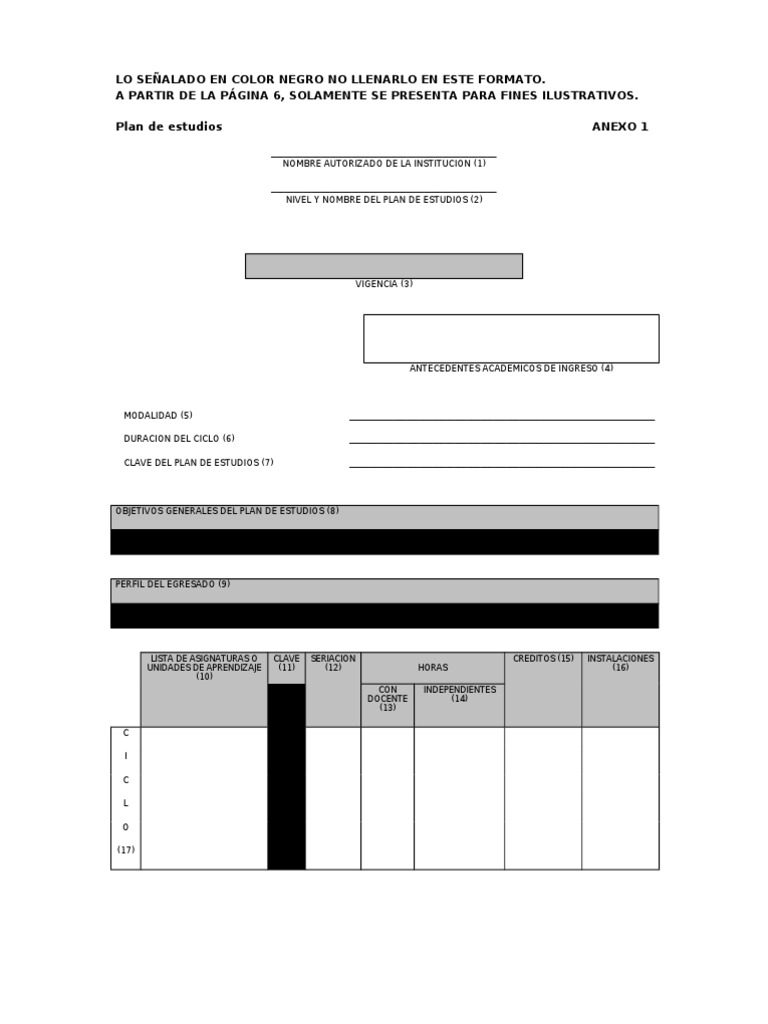Acuerdo 279 Anexos | PDF | Plan de estudios | Aprendizaje