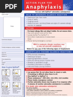 ASCIA Action Plan Anaphylaxis Anapen 2025 | PDF | Allergy | Medical ...