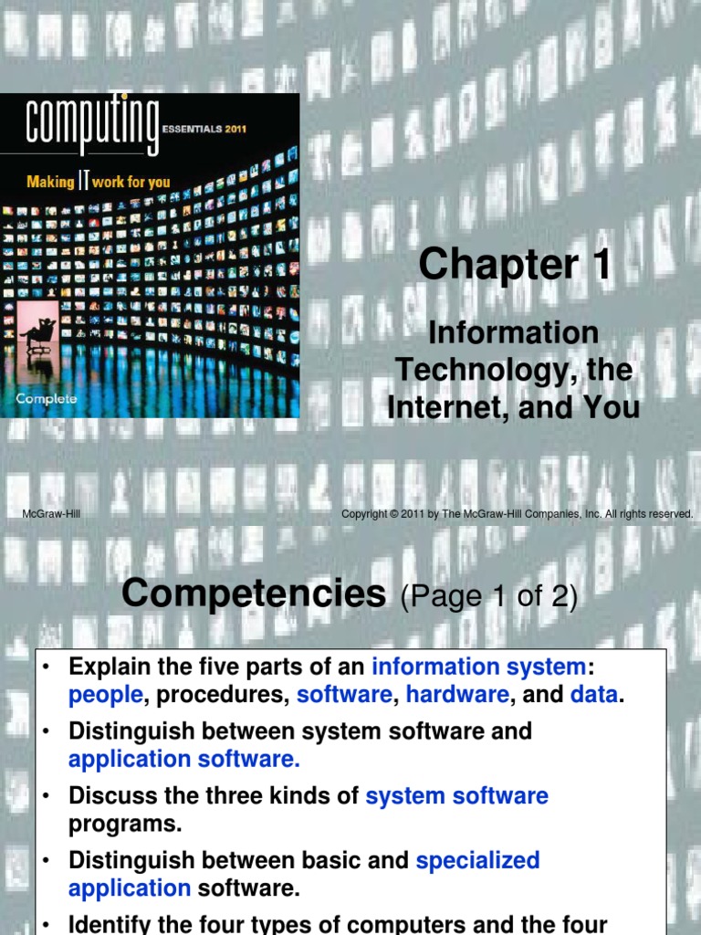 Information Technology, The Internet, and You: Mcgraw-Hill | PDF ...