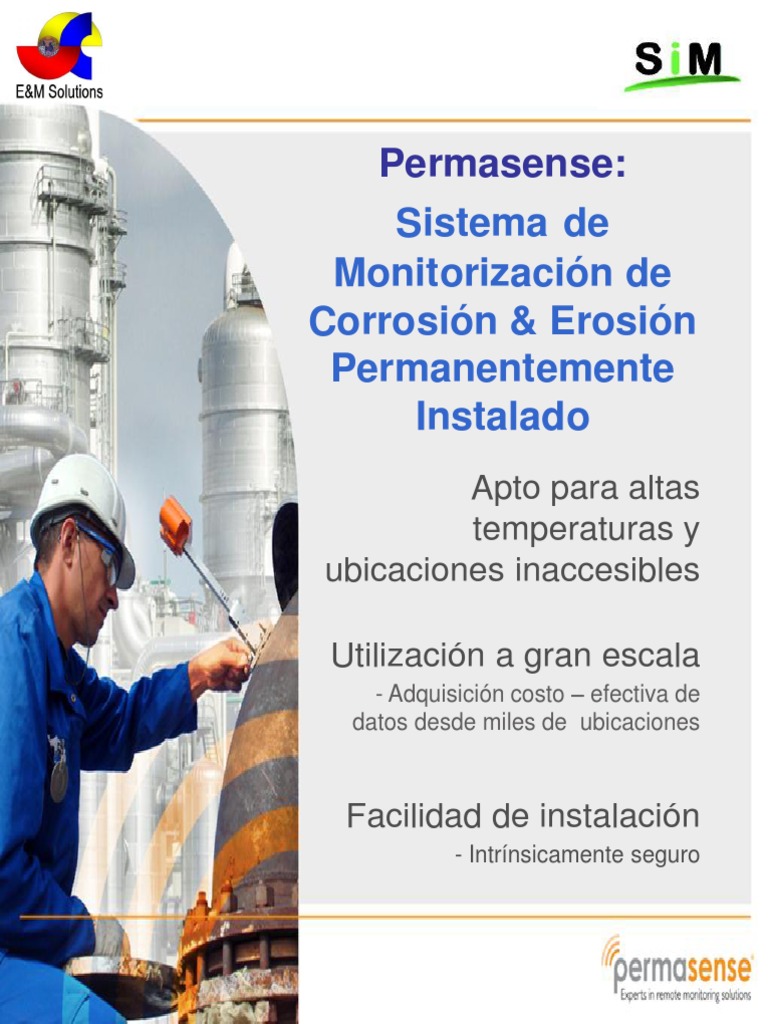 Overview of Permasense System | Oil Refinery | Wireless