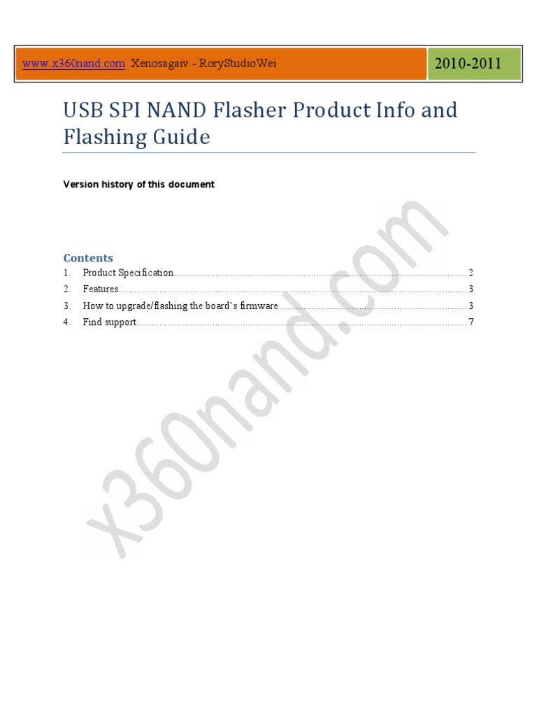 USB SPI NAND Flasher Upgrade Guide v6 | Download Free PDF | Flash Memory | Device Driver