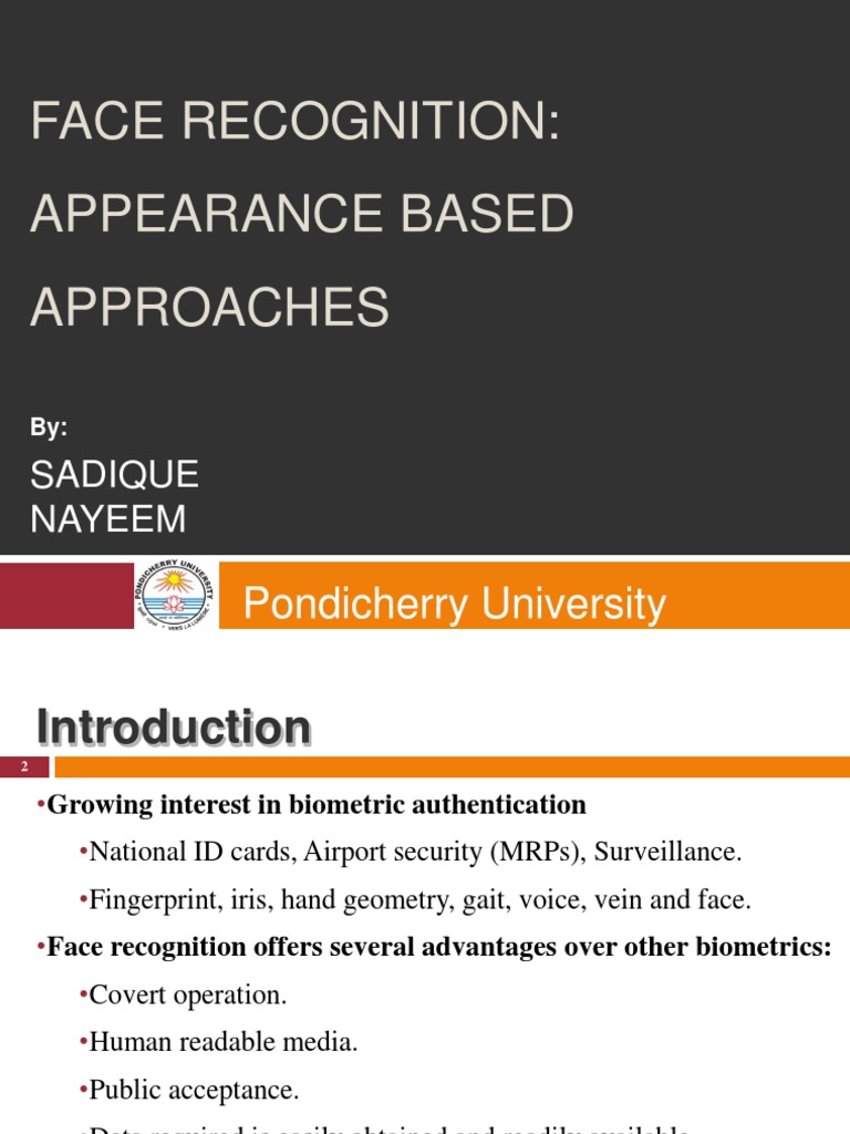 Face Recognition A Comparison of Appearance-Based Approaches | PDF ...