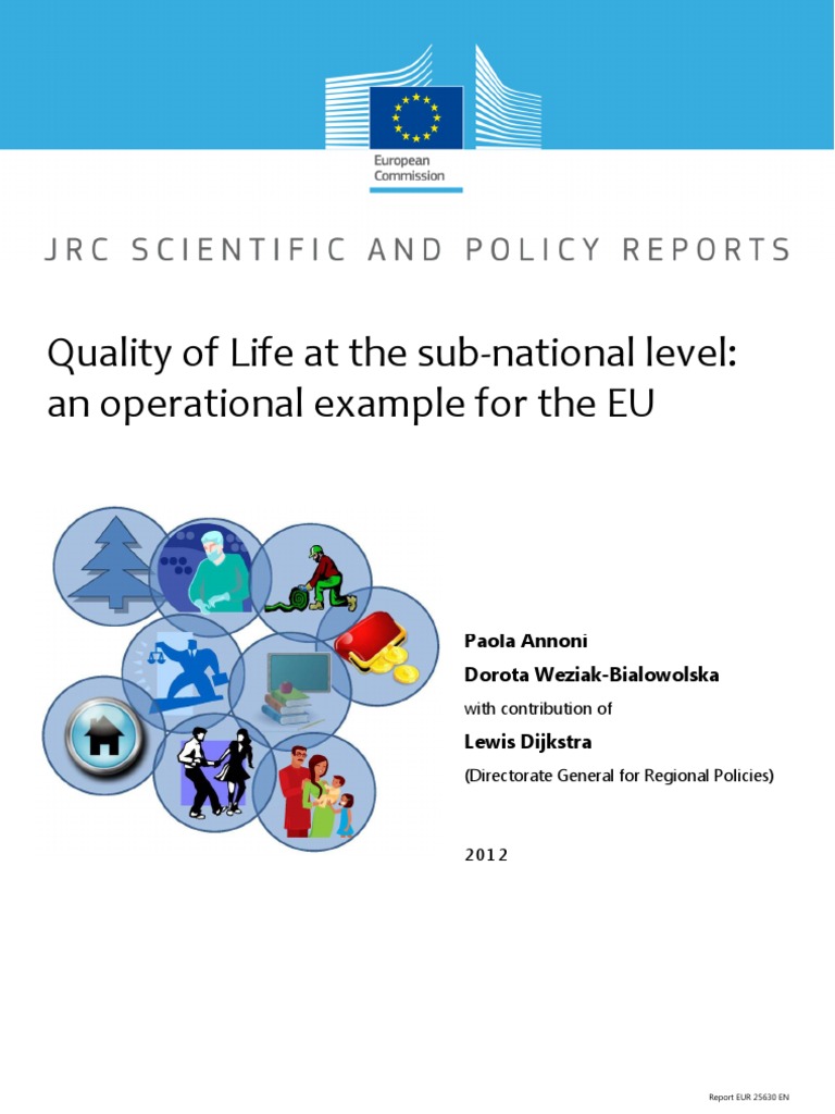Quality of Life Report 2013 | PDF | Quality Of Life | Well Being