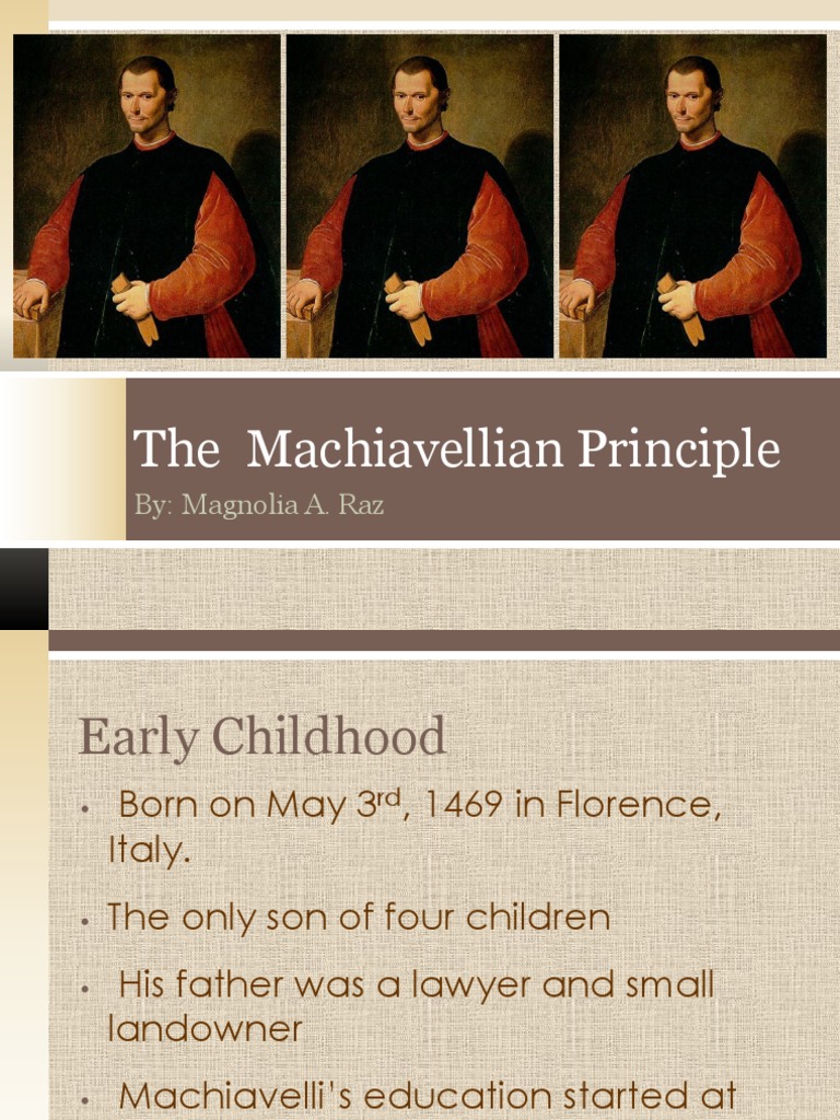 Machiavellian Principles Explained | PDF | Religion & Spirituality