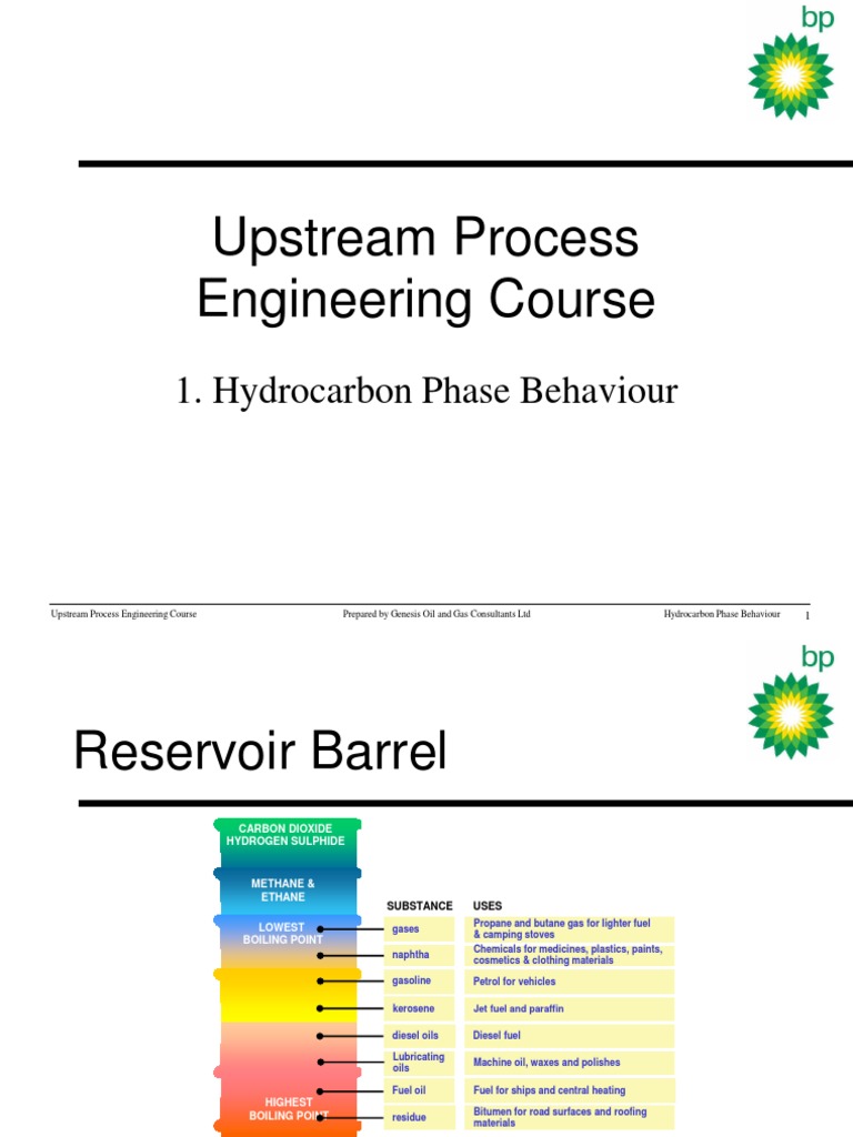 01b Hydrocarbon Phase Behaviour | PDF | Phase (Matter) | Vapor
