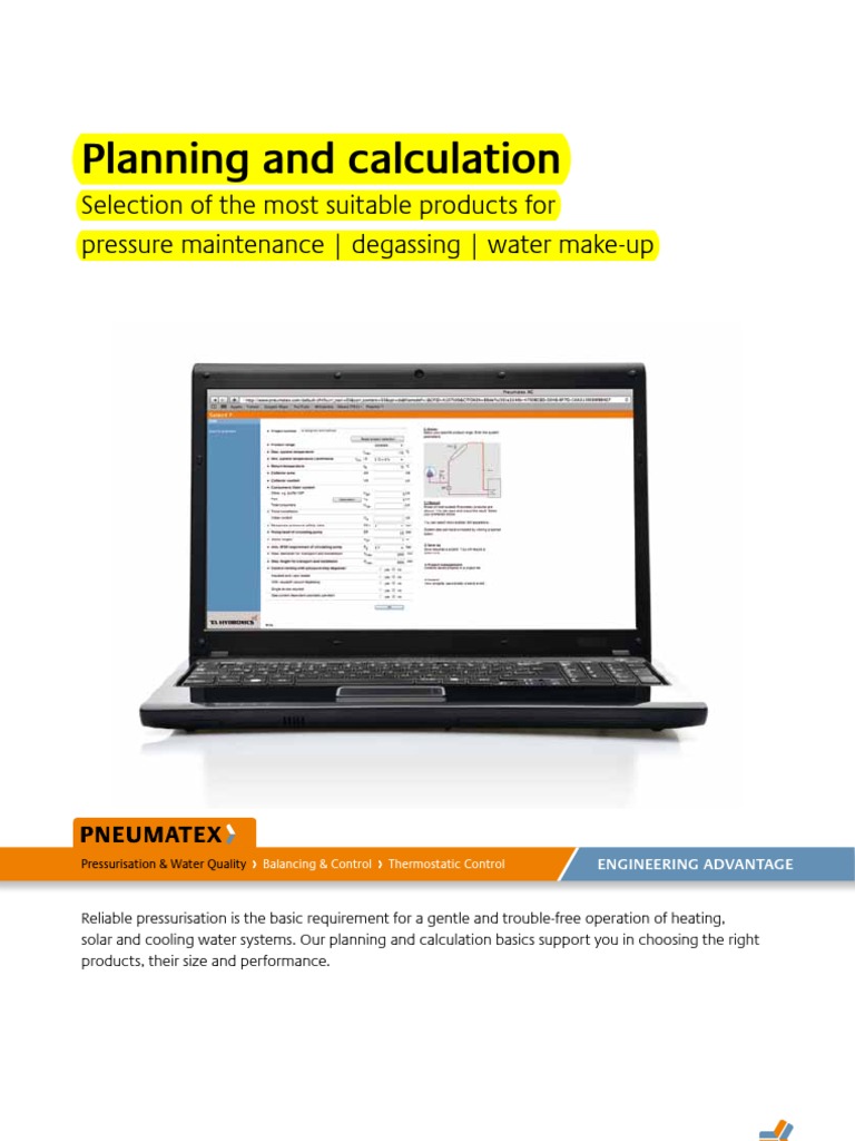 Planning IMI International Pressurization Systems | PDF | Hvac | Gas ...