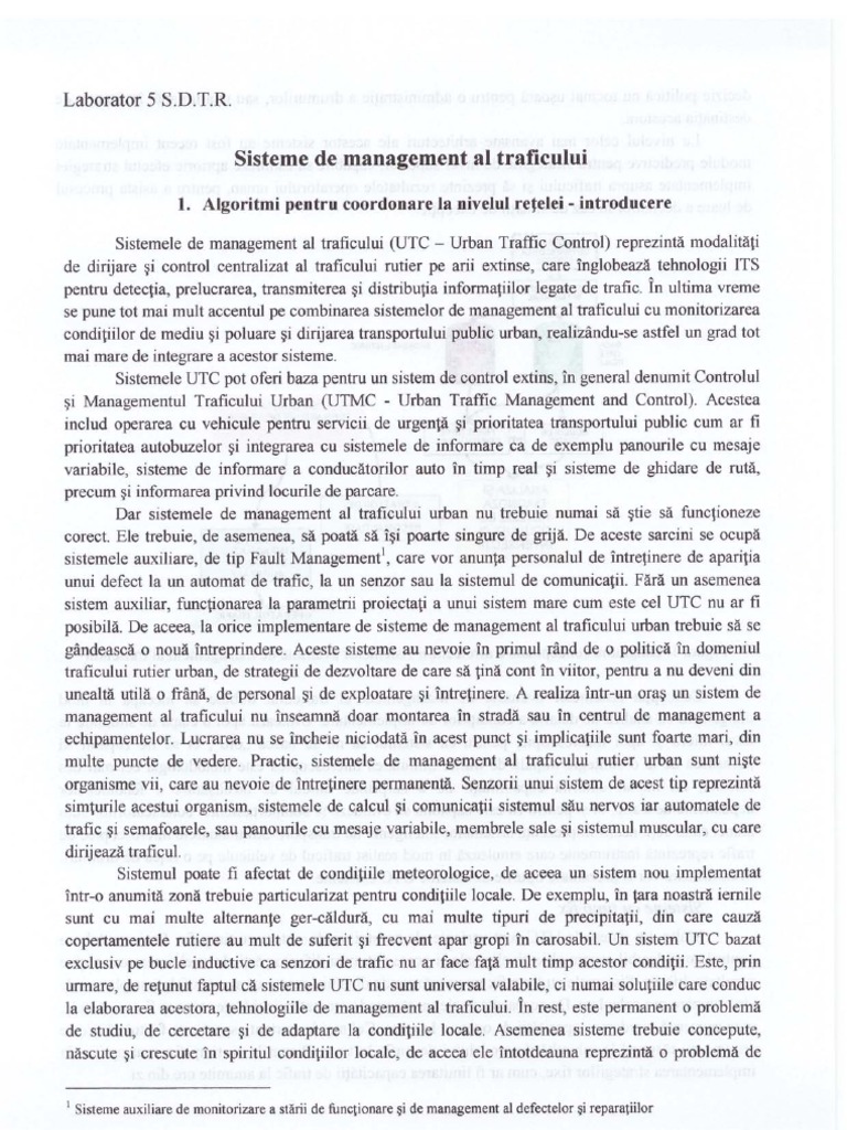 SDTR Laborator 5 | PDF