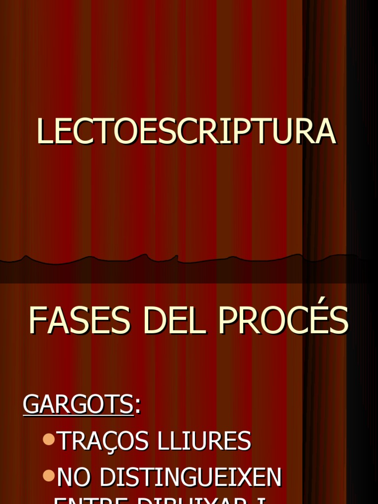Lectoescriptura Power Point | PDF