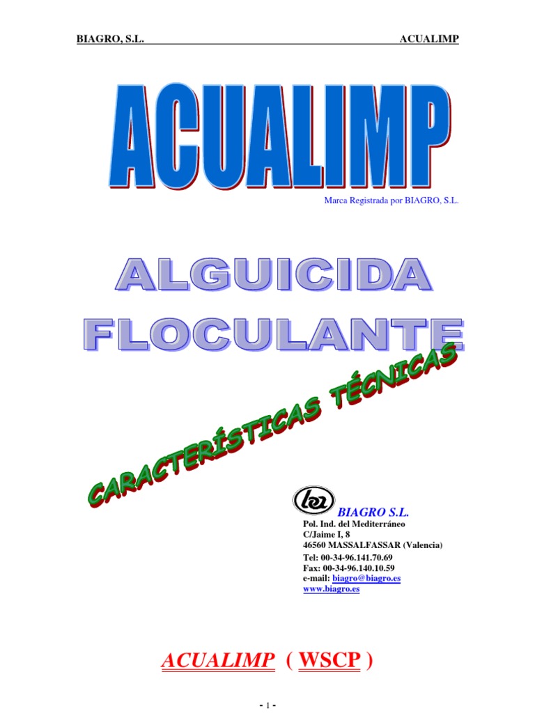 Algui Cida | PDF | Piscina | Cloro